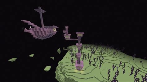 Minecraft Guide To The End World Cities Monsters Ender Dragon Loot