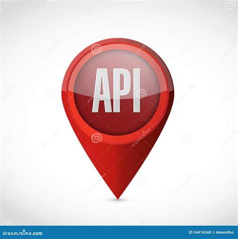 Api Pointer Sign Concept Illustration Stock Illustration Illustration