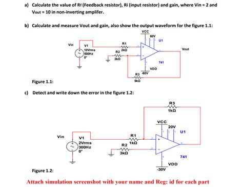 Kindly Attach A Multisim Screenshot Simulation Of Each Answer A