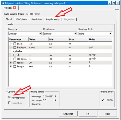 fitting — sasview 6 0 1 documentation