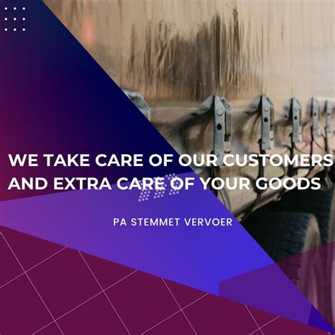 Pastemmetvervoer Transportation Transportcompany Goodsandservices