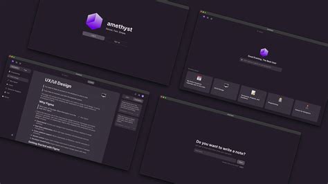 Notetaking Desktop App Uxui Design Behance