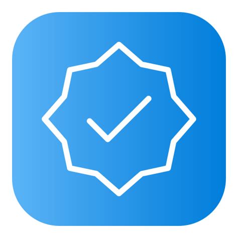 Check Generic Flat Gradient Icon