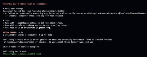 Gradle Plugin Compilekotlin Failed Help Discuss Gradle Forums