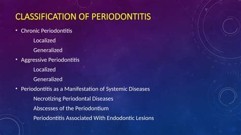 Periodontitis Presentation In Ddch Pptx