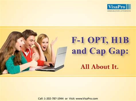 F 1 Opt H1b And Cap Gap All About It Pdf