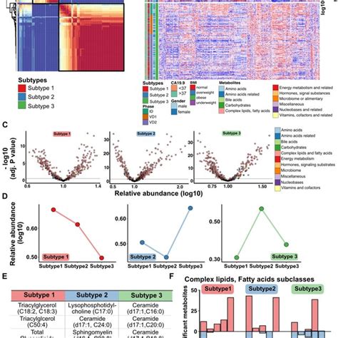 Metabolic Classification Of The Pdac Disease Cohort A Unsupervised Download Scientific