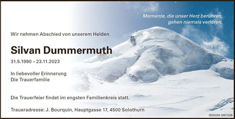 Silvan Dummermuth 1990 Anzeiger Tgo