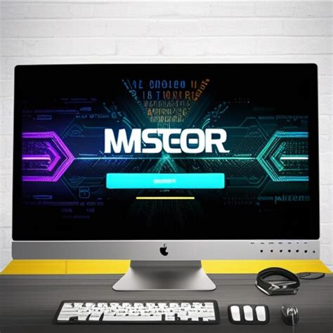 Premium Vector Computer Monitor With Colorful Text Vector