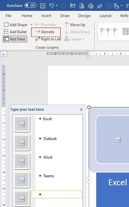 Word Smartart