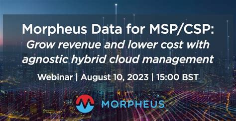 morpheus data hybrid cloud management platform on linkedin cost