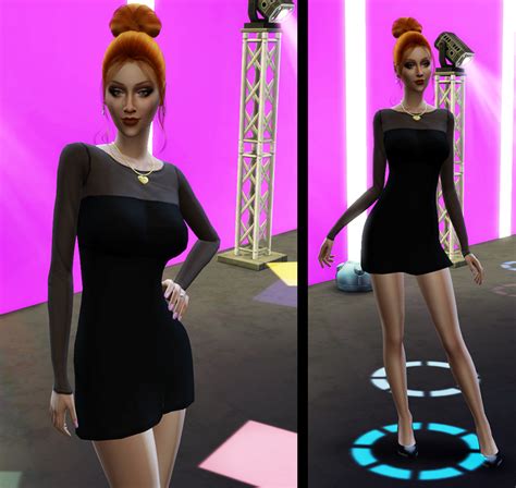 Julie Js 18 Cc Freeandpatreon Free New Flutter Upskirt Dress