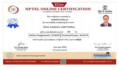 Dataanalytics Python Nptel Iitroorkee Lifelonglearning Akshita