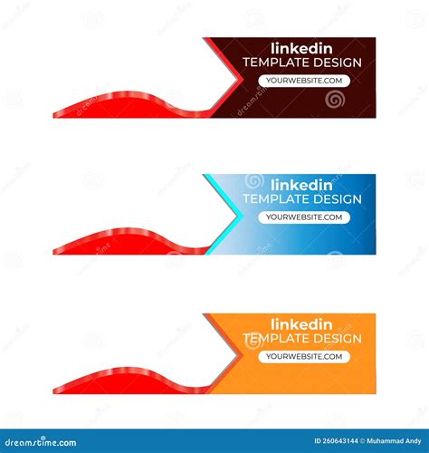 Linkedin Cover Template Banner Modern Design Can Be Used For Banners Templates And Linkedin