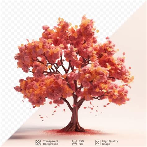 Premium PSD A Tree With The Words Tree On It