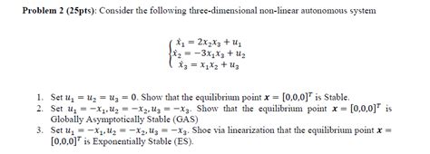 Solved Problem 2 25pts Consider The Following