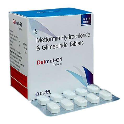 Metformin Hydrochloride And Glimepiride Tablets Drug Type General Medicines At Best Price In