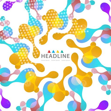 Brochure Header Layout Template Notice Colorful Artwork Vector Notice Colorful Artwork Png