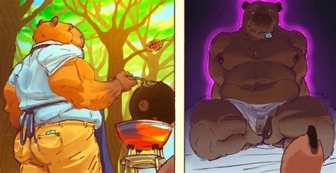 Rule 34 Anthro Ass Avalath Tiger Balls Belly Bodily Fluids Capybara