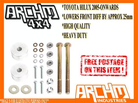 Diff Drop Kit For Toyota Hilux Coil Leaf Kun26r N70 2005 Onwards 79 00 Picclick Au