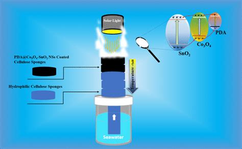 Hierarchically Designed Polydopamineco3o4sno2 Anchored Cellulose Photothermal Sponge For