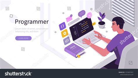 Engineer Programing Over 75911 Royalty Free Licensable Stock