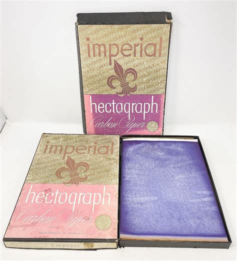 Vintage Imperial Hectograph Carbon Paper Lot