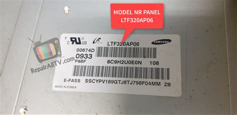 SAMSUNG LE32B350F1W 24C512 EEPROM 25L6405D BIN Download