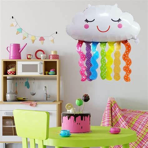 Cloud Vormige Ballonnen Mylar Folie Ballon Lachend Vicedeal
