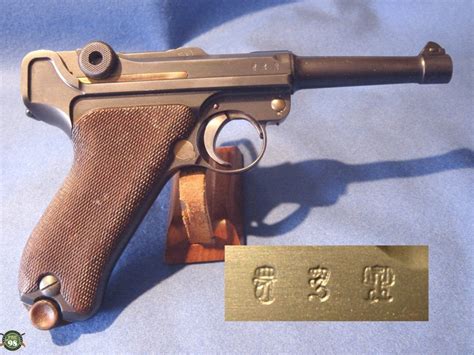Sold VERY EARLY 1910 DWM LUGER UNIT MARKED Pre98 Antiques