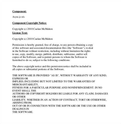 Standard Copyright Statement