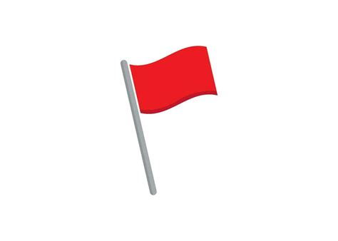 Red Flag Icon Design 25667878 Vector Art At Vecteezy