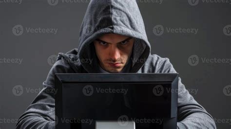 Hacker Coding Virus Ransomware Using Computer Cyber Attack System