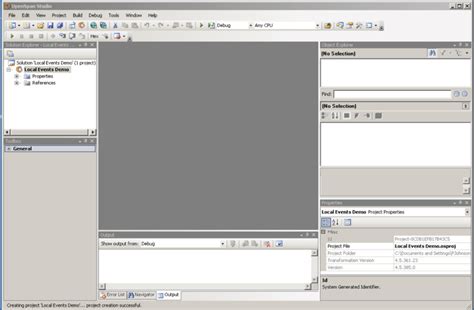 getting started with openspan events without the server infrastructure