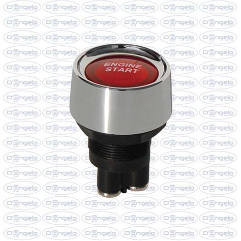 Pulsante Engine Start Led Rosso