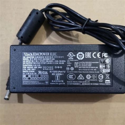 Jual Power Adapter Power Adaptor 24v 25 A Barcode Printer Tsc Ta21