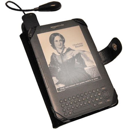 Leather Style Case With Light For Amazon Kindle Keyboard Black Mobile Fun Ireland