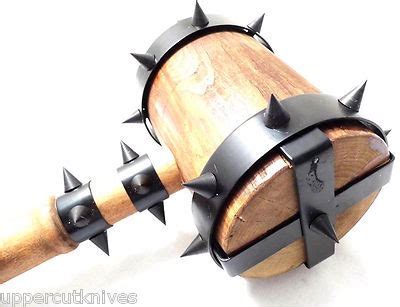 Celtic Medieval Spiked War Hammer 15th Century Combat Battle Spike Mace