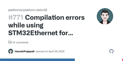 Compilation Errors While Using Stm32ethernet For Genericstm32f407vgt6 Board · Issue 771
