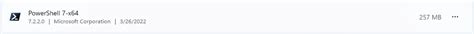 Winget Showing That Powershell Needs To Have An Update When It Is In