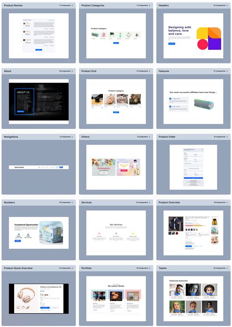 Easyfrontend 700 Free Ui Web Components With Code Editor Pixelsham