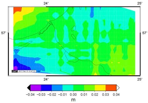The Difference Between Using Derived Deflections Of Vertical Data And Download Scientific