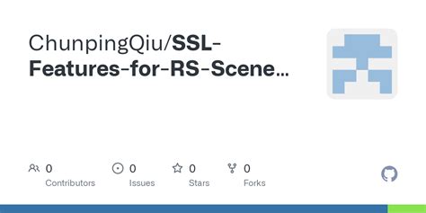 github chunpingqiu ssl features for rs scene classification few samples
