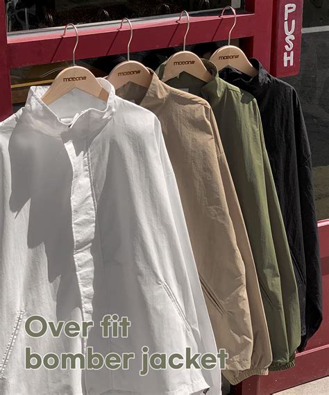 마이온샵 남녀공용생활방수 테린 오버핏 바스락 야상 자켓 44~99 봄버자켓 가을야상 간절기아우터 바람막이 하이넥자켓 포켓아우터 유니섹스 집업야상자켓 얼리어텀 바스락봄버