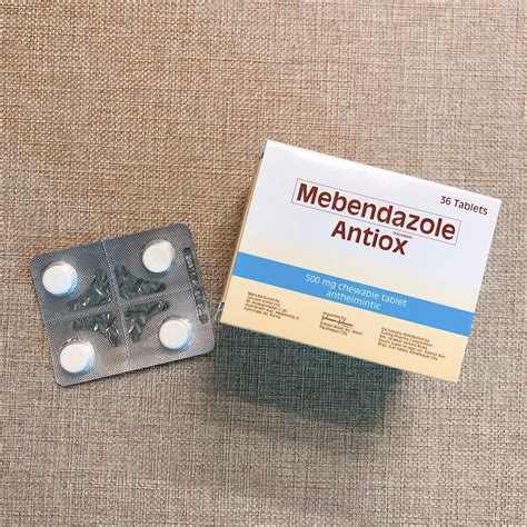 Mebendazole Antiox Chewable Mommy Ginger Mebendazole Antiox Chewable Mommy Ginger