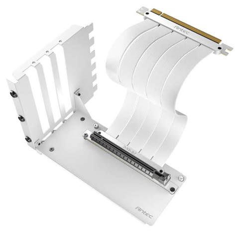 Antec Vertical Bracket With PCI E 4 0 Cable Kit White 200mm Universal RTX 4050 4060