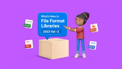 Whats New In 2023 Volume 2 File Format Libraries Syncfusion Blogs