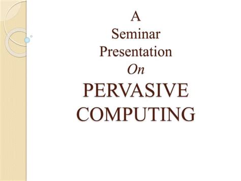 Cloud Computing Seminar Pptx