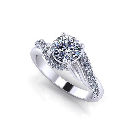 Bypass Engagement Ring Jewelry Designs