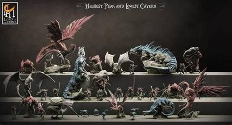 Lord Of The Print Highest Peaks And Lowest Cavern June 2022 Patreon